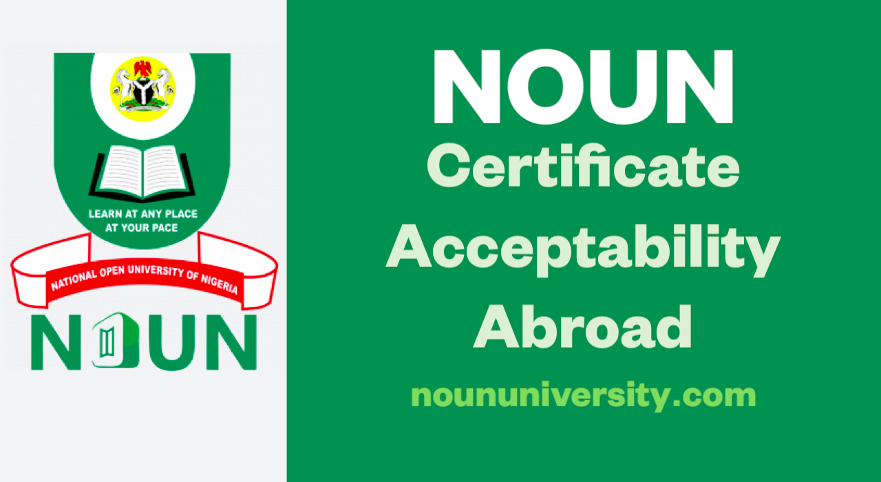 Can I Use My NOUN Certificate Abroad? Recognition Explained